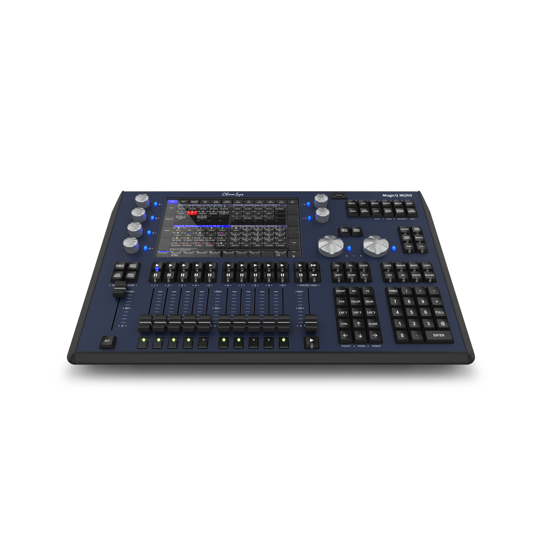 MagicQ MQ50 Compact Console - ChamSys